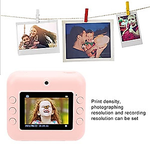 Children Digital Camera, 2.4 Inch IPS Screen Children's Mini Camera, Support 3 Continuous Shooting, Gifts for Children (Color : Default)