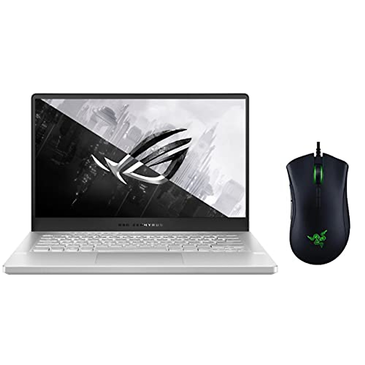 ASUS ROG Zephyrus 14" FHD 144Hz Gaming Laptop | AMD R7-5800HS Processor | NVIDIA GeForce RTX 3060 | 24GB RAM | 512GB SSD | Backlit Keyboard | Windows 11 Home | Bundle with Gaming Mouse