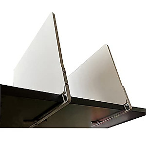 DR. ORGANIZER 51440 2 pc Shelf Divider, White Wood