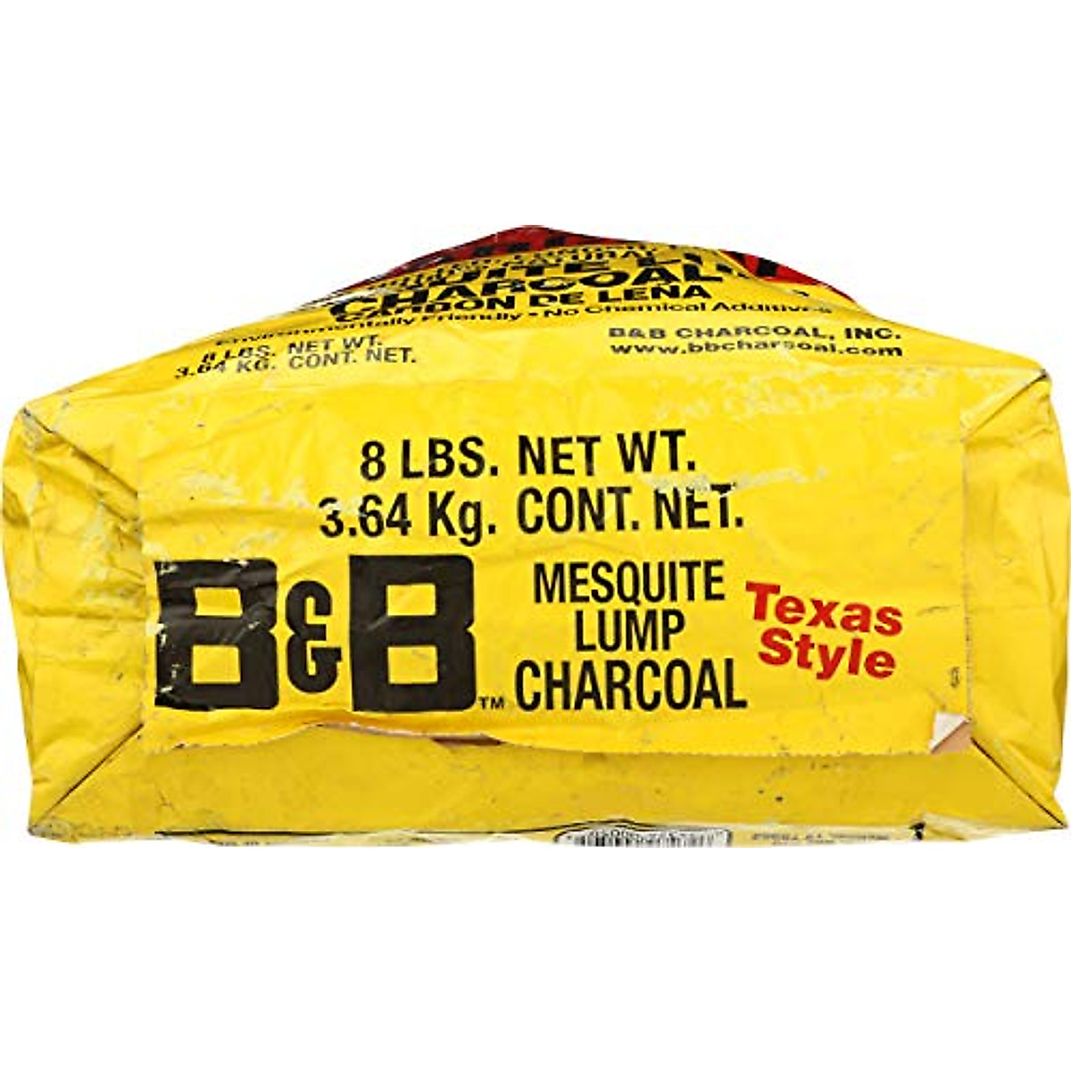 B&B CHARCOAL Charcoal Lump Mesquite, 128 OZ