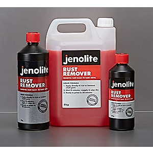 JENOLITE Original Rust Remover Liquid Trigger Spray - Removes Rust Back To Bare Metal - 1 Litre