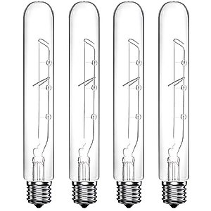 Upper Bound Qty 4 40W Clear Incandescent 2700K Light Bulb Replacement fits Subzero 500 Series Refrigerator Freezer 7014647
