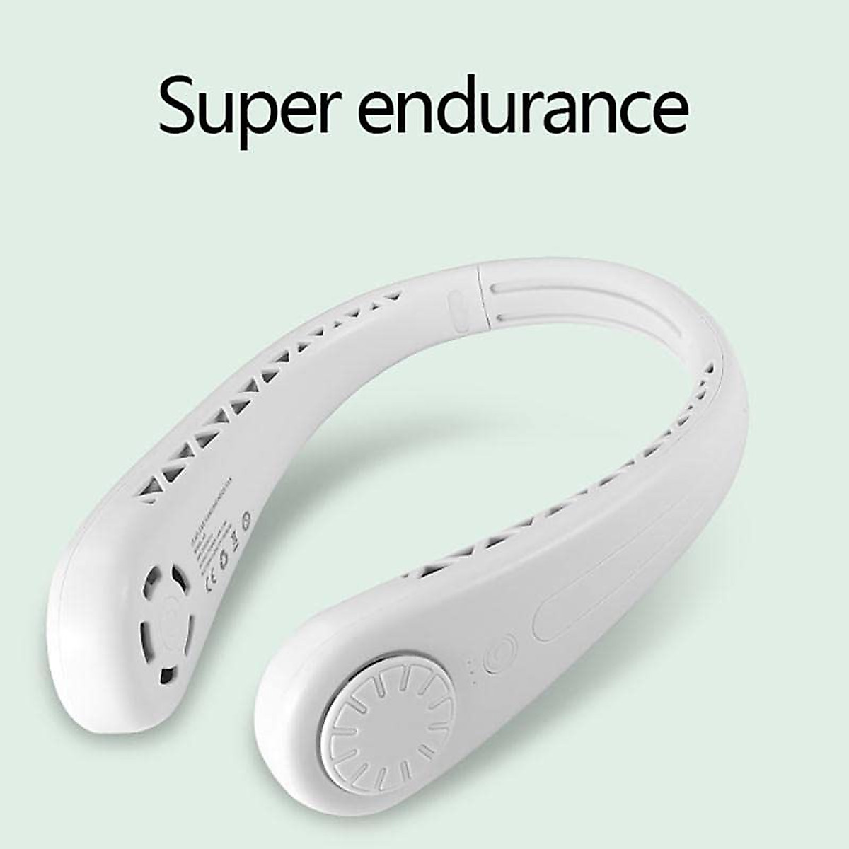 AMBAYZ Leafless Hanging Neck A8 Mute Small Fan Lazy USB Outdoor Sports Fan/a