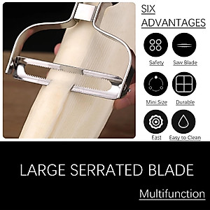 XAYIUIYAX Vegetable Peeler Potato Peeler Apple Fruit Carrot Peelers for Kitchen, Y Shaped Stainless Steel Peelers with Ergonomic Non-Slip Handle & Sharp Blade, Good Durable Dishwasher Safety