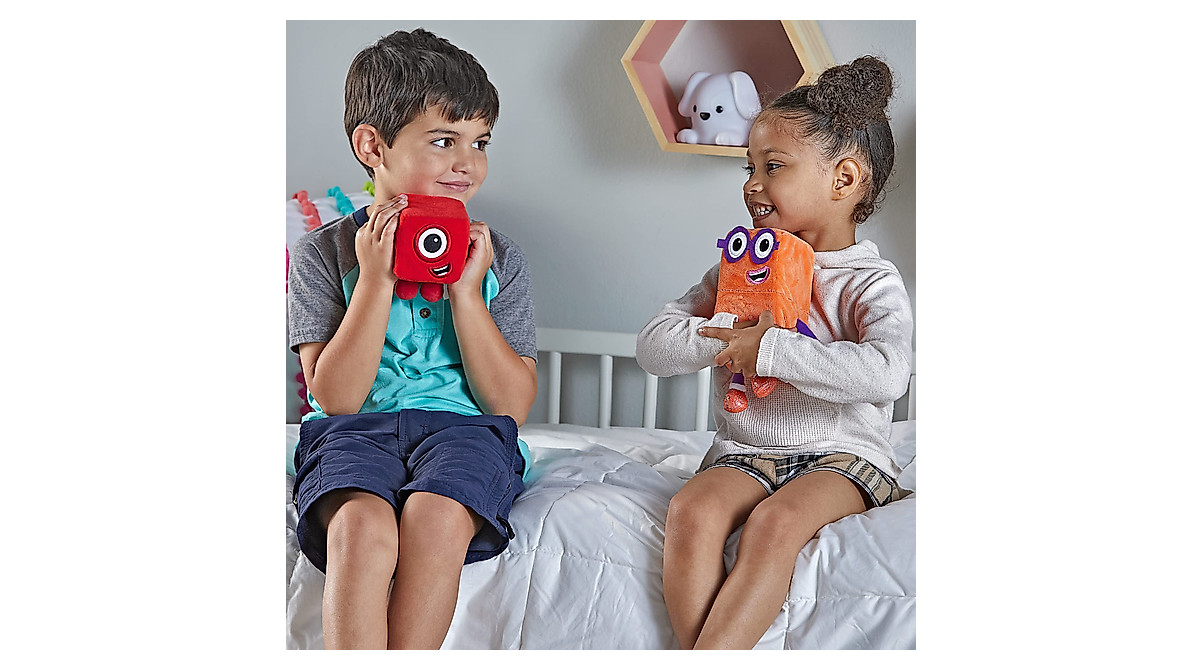 Hand2mind Numberblocks One and Two Plush Toys