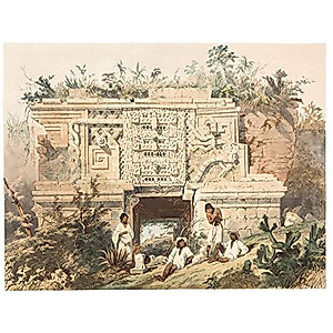 Portion of a Building; Las Monjas, Uxmal