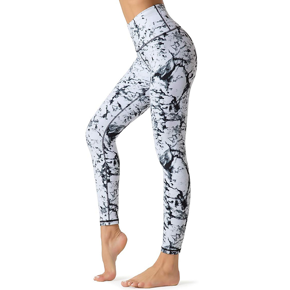 Dragon Fit Compression Yoga Pants with Inner Pockets in High Waist Athletic Pants Tummy Control Stretch Workout Yoga Legging