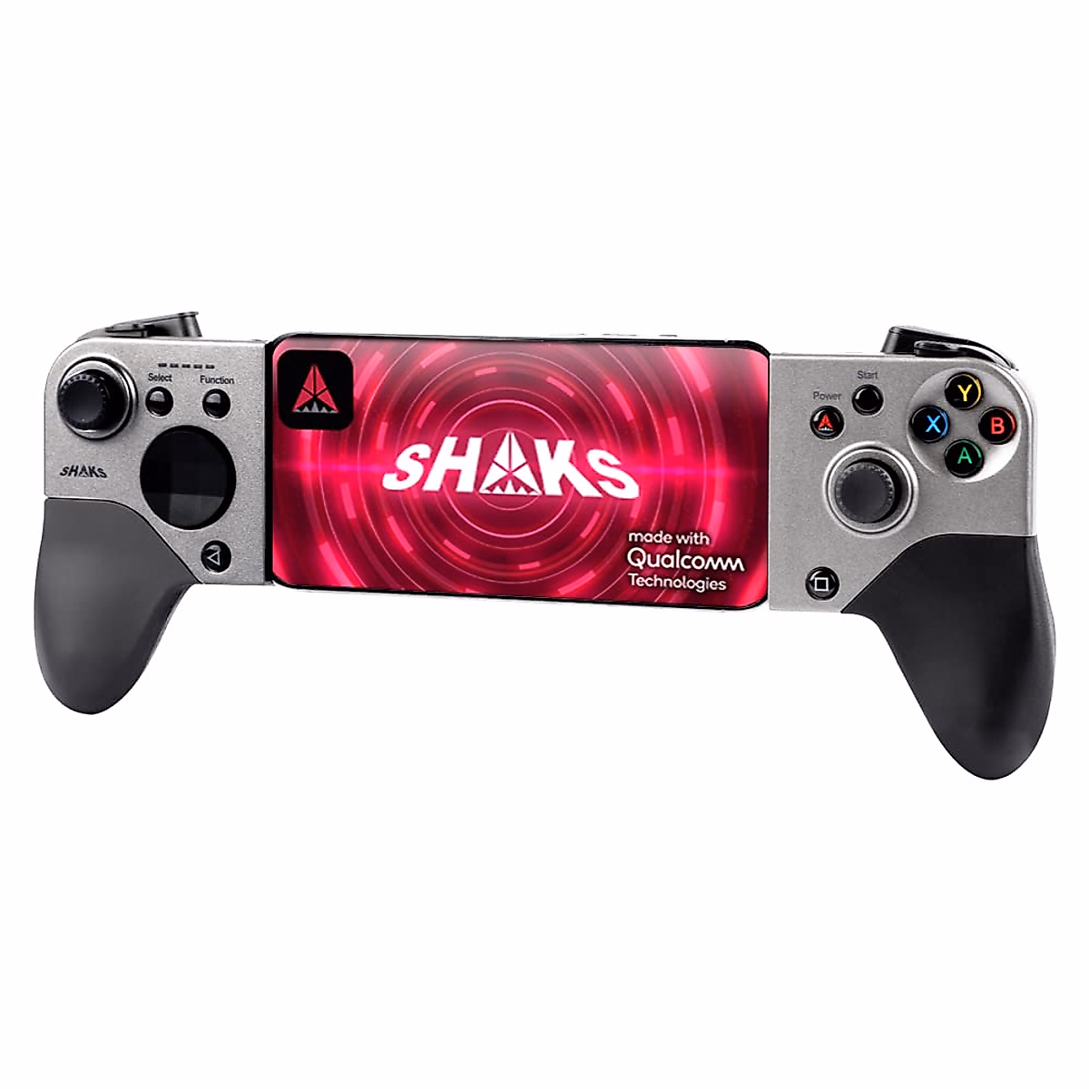 SHAKS S5i Big Handle Wireless Gamepad Controller for Android, Windows, iOS and Supporting X-Cloud, Stadia, Geforce - Portable Mobile Game Controller, Powered by Qualcomm