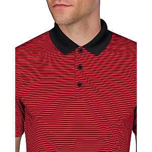 Three Sixty Six Quick Dry Golf Shirts for Men - Moisture Wicking Short-Sleeve Casual Polo Shirt