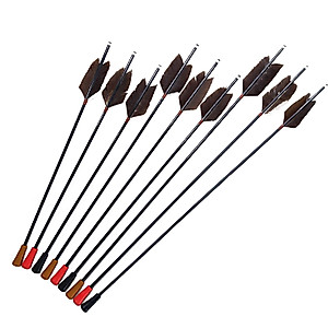 RONYOUNG 12PCS Soft Rubber Arrowheads Archery Hunting Game Practice Safety Arrow Tips