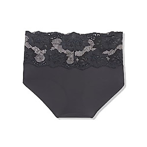 Wacoal Women's Light and Lacy Brief Panty, Black, X-Large