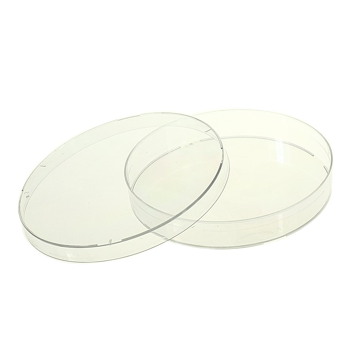Nest Scientific 753001 Polystyrene Petri Dish, Semi-Stackable, Sterile, 100 mm x 15 mm, 20 per Bag, 500 per Case (Pack of 500)