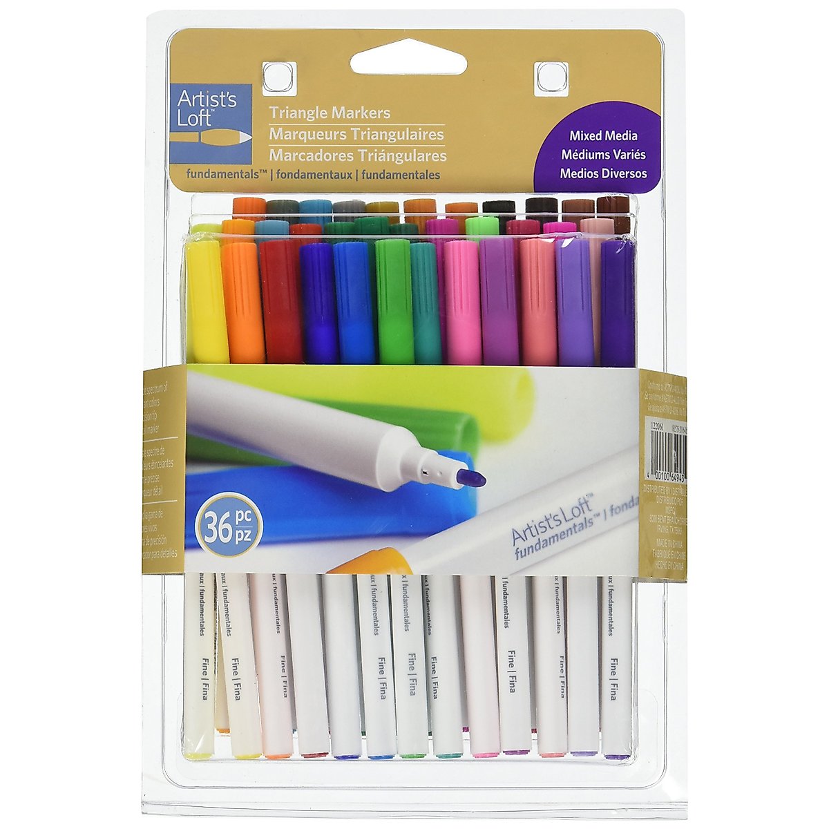 MICHAELS Fundamentals™ Triangle Markers Set by Artist's Loft™