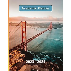 Academic planner 2023 - 2024: San Franscisco Theme
