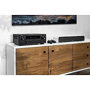 Denon AVRS660H 5.2 Channel 8K AV Receiver with Voice Control and HEOS Built-in with Denon Home 250 Wireless Streaming Speaker (Black)