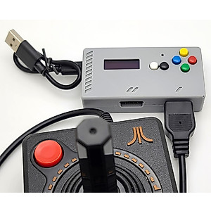 9 pin to USB Dual Atari Joystick,Paddle,and Driving Adapter by iCode,DB9 Ports,Plus Edition,ATARIPLUS2USB