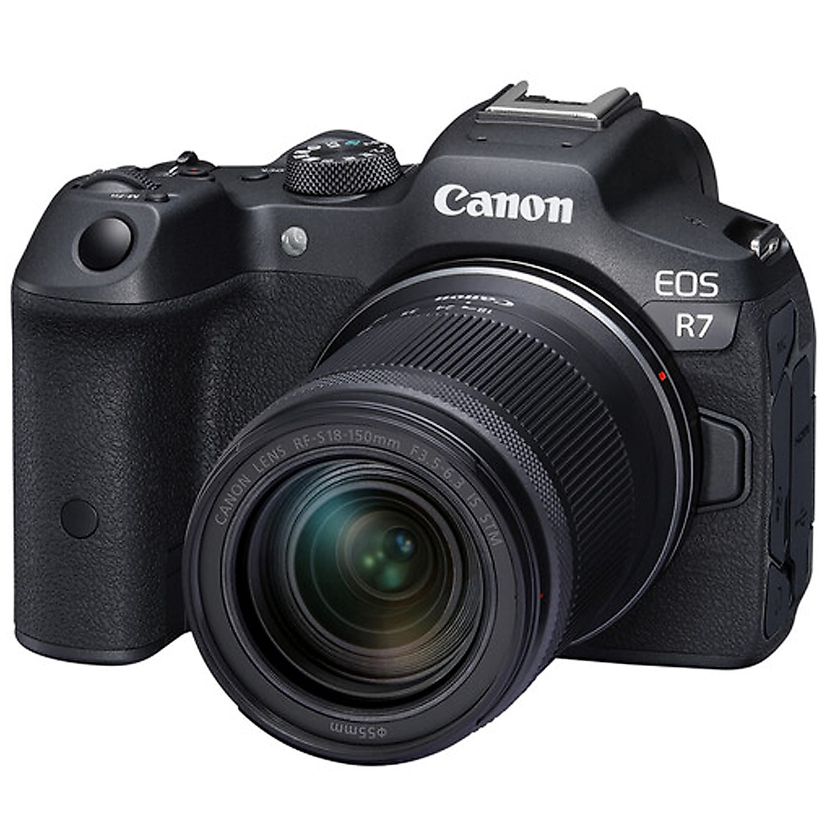 Canon EOS R7 Mirrorless Digital Camera with RF-S 18-150mm f/3.5-6.3 is STM Lens + 128GB Memory + Case + Tripod + Filters (38pc Bundle) (Renewed)