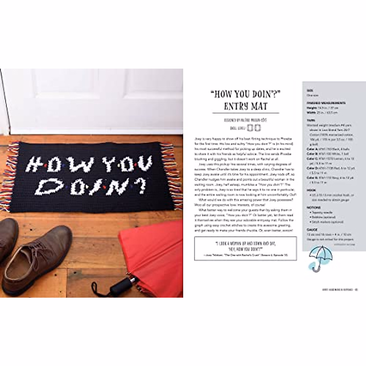 Friends: The One with the Crochet: The Official Crochet Pattern Book