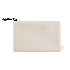 URBAN ARMOR GEAR [U] by UAG Mouve Accessory Pouch Travel Cosmetic Bag for Makeup Brushes, Lipstick, Electronics, Ear Buds, & Toiletries Small Kit Organizer with Zipper, Marshmallow