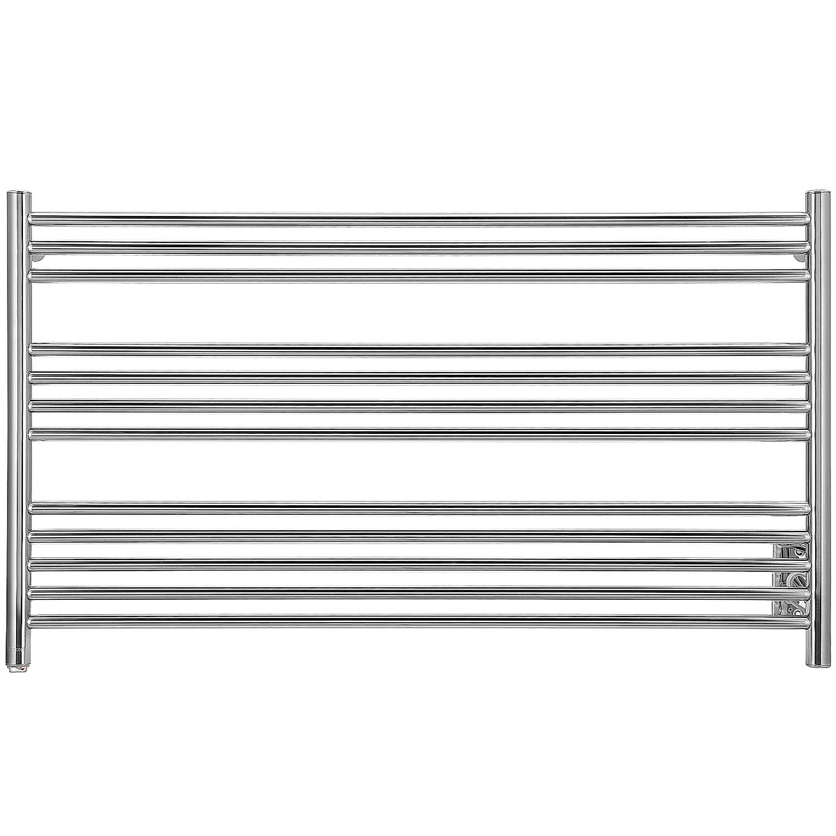 Ancona AN-5550 Amplia Dual 12-Bar Hardwired and Plug-in Towel Warmer in Chrome