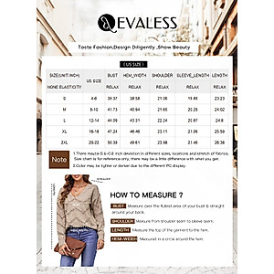 EVALESS Fall Sweaters for Women 2024 Knit Top Long Sleeve White Sweaters Blouses for Women Dressy Casual Sexy Summer Sweaters for Women Lightweight Outfits Clothes Sexy V Neck Crochet Tops, Medium