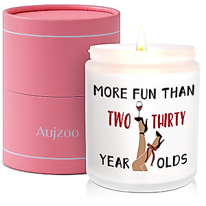 60th Birthday Gifts for Women Funny 60th Birthday Gifts for Her-Best 50th Bday Gift Ideas-Birthday Gifts for Women Friends Mom Grandma Aunt Dad Neighbor Wife Husband -Lavender Candles(7oz)