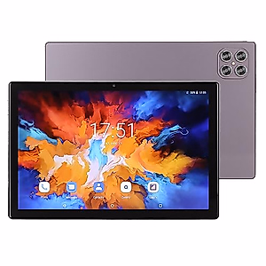 DAUERHAFT Business Tablet, Support GPS FM 12GB 256GB 8 Core CPU 5G WiFi 2 in 1 10.1 Inch Tablet Dual Speakers for Learning (#1)