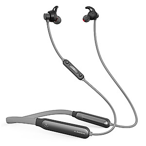 Avantree Neckband Bluetooth Headphones with Clear Dialogue Mode & Enhanced Volume for Phone PC TV Listening, 20hrs Music Time, Wireless Earbuds, Support Low Latency - NB18
