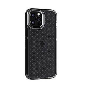 tech21 Evo Check Case for Apple iPhone 12 Pro Max with 12 ft Drop Protection, Smokey/Black