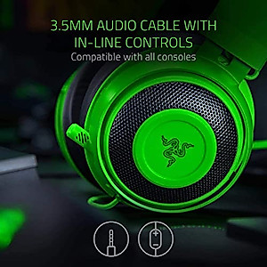 Razer Kraken Gaming Headset: Lightweight Aluminum Frame (Renewed)