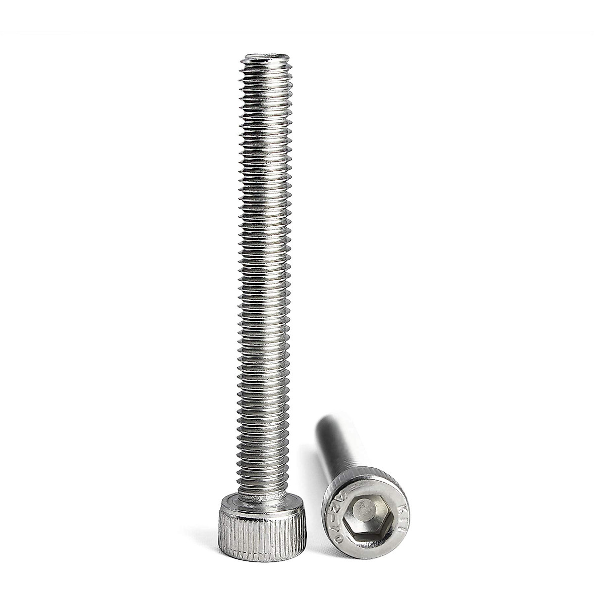M6 x 30mm 35mm 40mm 45mm 50mm Socket Head Cap Screws Bolts 304 Stainless Steel Machine Metric Hex Socket Screw, 50PCS