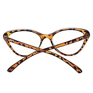 oriopxic Cat Eye Distance Glasses Womens -2.50 Retro Nearsighted Myopia Glasses