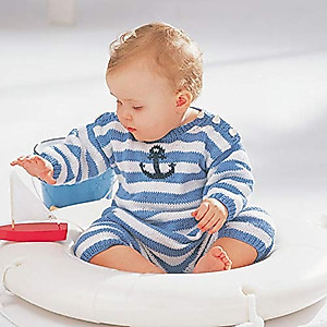 Patons Grace Yarn, 1.75 oz, Snow, 1 Ball