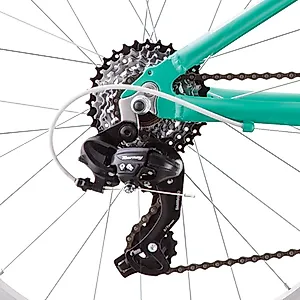Raleigh Bikes Alysa 24 Kids Flat Bar Road Bike for Girls Youth 8-12 Years Old, Teal