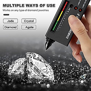Diamond Tester Pen, Professional Diamond Selector for Novice and Expert, Thermal Conductivity Meter