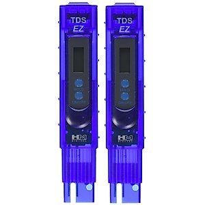 HM Digital TDS-EZ Water Quality TDS Tester, 0-9990 ppm Measurement Range , 1 ppm Resolution, +/- 3% Readout Accuracy (2 pack)