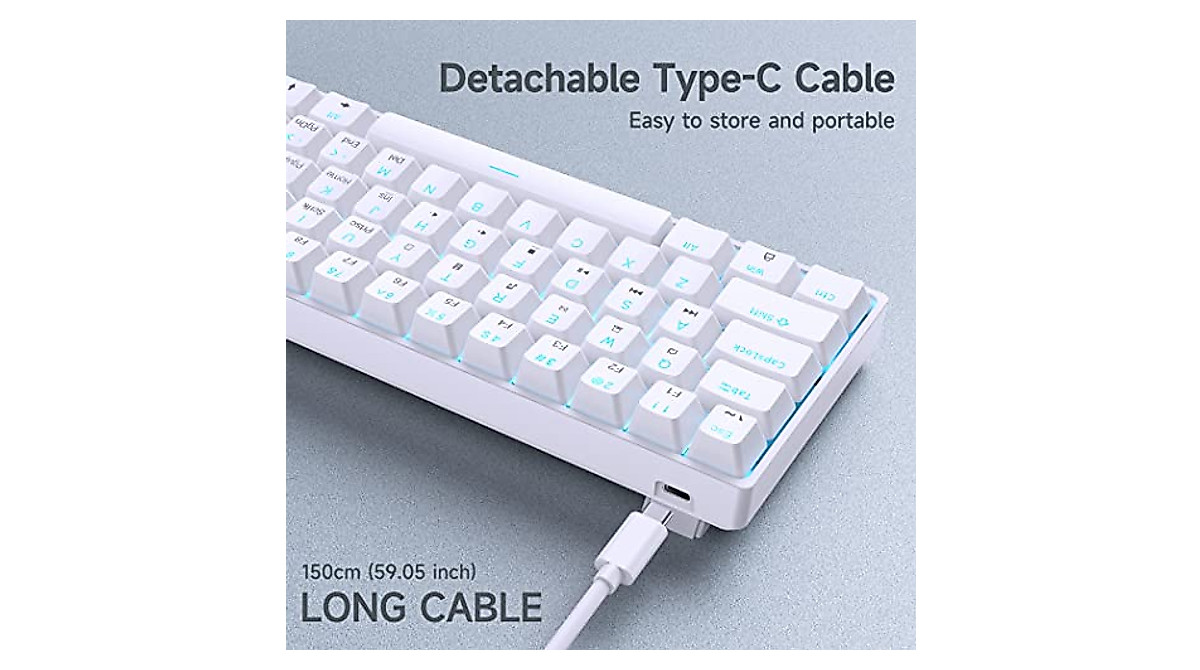 Buy DIERYA DK61SE 60% Mechanical Gaming Keyboard - Compact, RGB