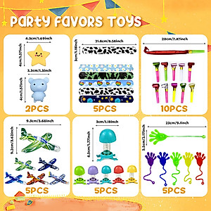 XIPEGPA 70PCS Party Favors Toy Assortment for Classroom Rewards Bulk Toys Birthday Party Toys Goodie Bag Filler Treasure Box Gifts for Boys and Girls