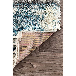 nuLOOM Aponi Tribal Shag Area Rug, 7 ft 10 in x 10 ft, Multi