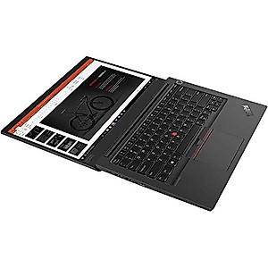 Lenovo ThinkPad E14 Gen 2 14" FHD IPS (16GB RAM, 256GB SSD, AMD 6-Core Ryzen 5-4500U(Beat i7-1165G7)) Business Laptop, Long Battery, Anti-glare, Type-C (DP and Charge), Webcam, Win 10 / 11 Pro