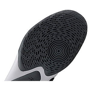 Nike Unisex-Adult Precision III Basketball Shoe, White/Black, 3.5 Regular US