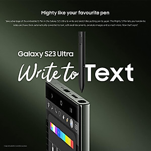 Samsung Galaxy S23 Ultra 5G S9180 Dual 256GB 12GB RAM, 200 MP Camera, Factory Unlocked – Phantom Black