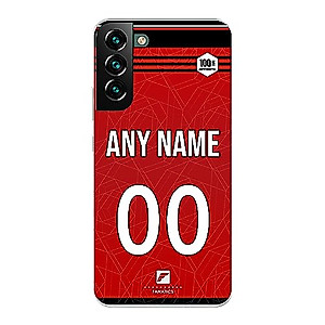 Manchester Football Phone Case 2023 2024 Customize Your Name and Number Silicone Transparent - Compatible iPhone and Samsung (Samsung Galaxy A04)