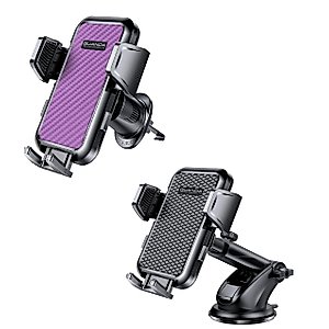 GUANDA TECHNOLOGIES CO., LTD. Car Phone Holder with Strong Suction Cup and Car Phone Mount Vent Clip