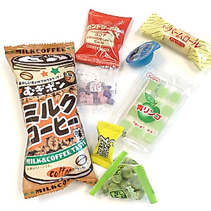 Samurai Kid Dagashi Set, Japanese Snack Assortment 36pc with Samurai Kid sticker