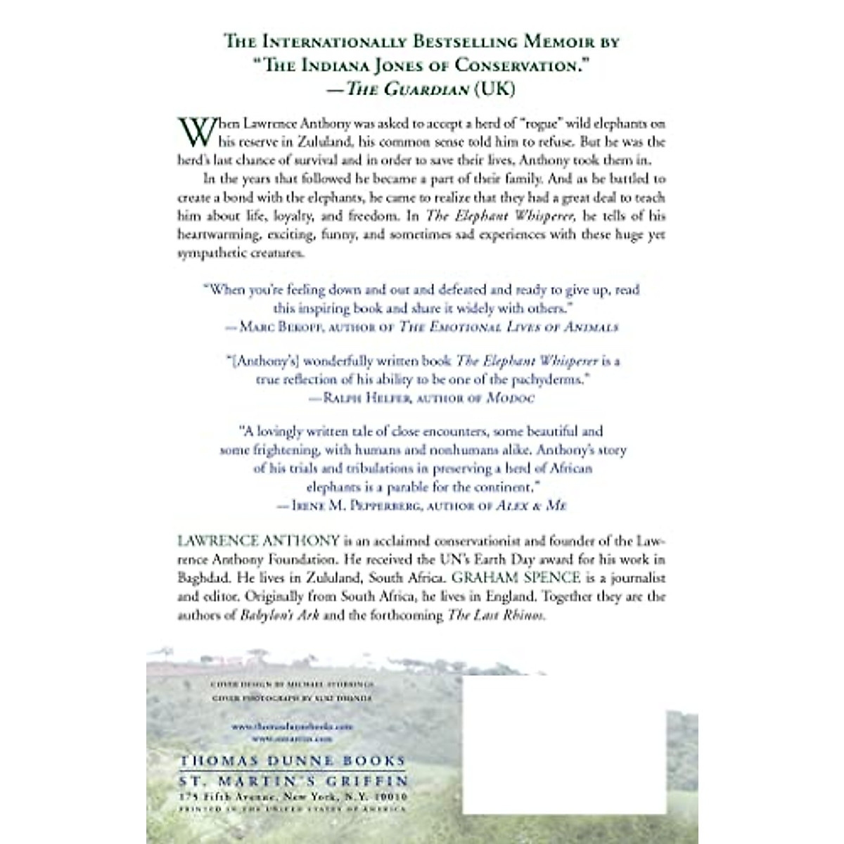 The Elephant Whisperer: My Life with the Herd in the African Wild (Elephant Whisperer, 1)