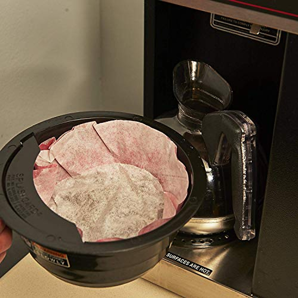 Folgers Classic Roast Filter Packs, Premeasured Ground Coffee and Filter in a Single Pouch, 4 Boxes 160 Count