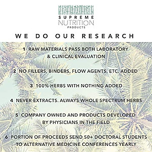 Supreme Nutrition Melia Supreme, 60 Pure Powdered Neem Leaf Vegetarian Capsules