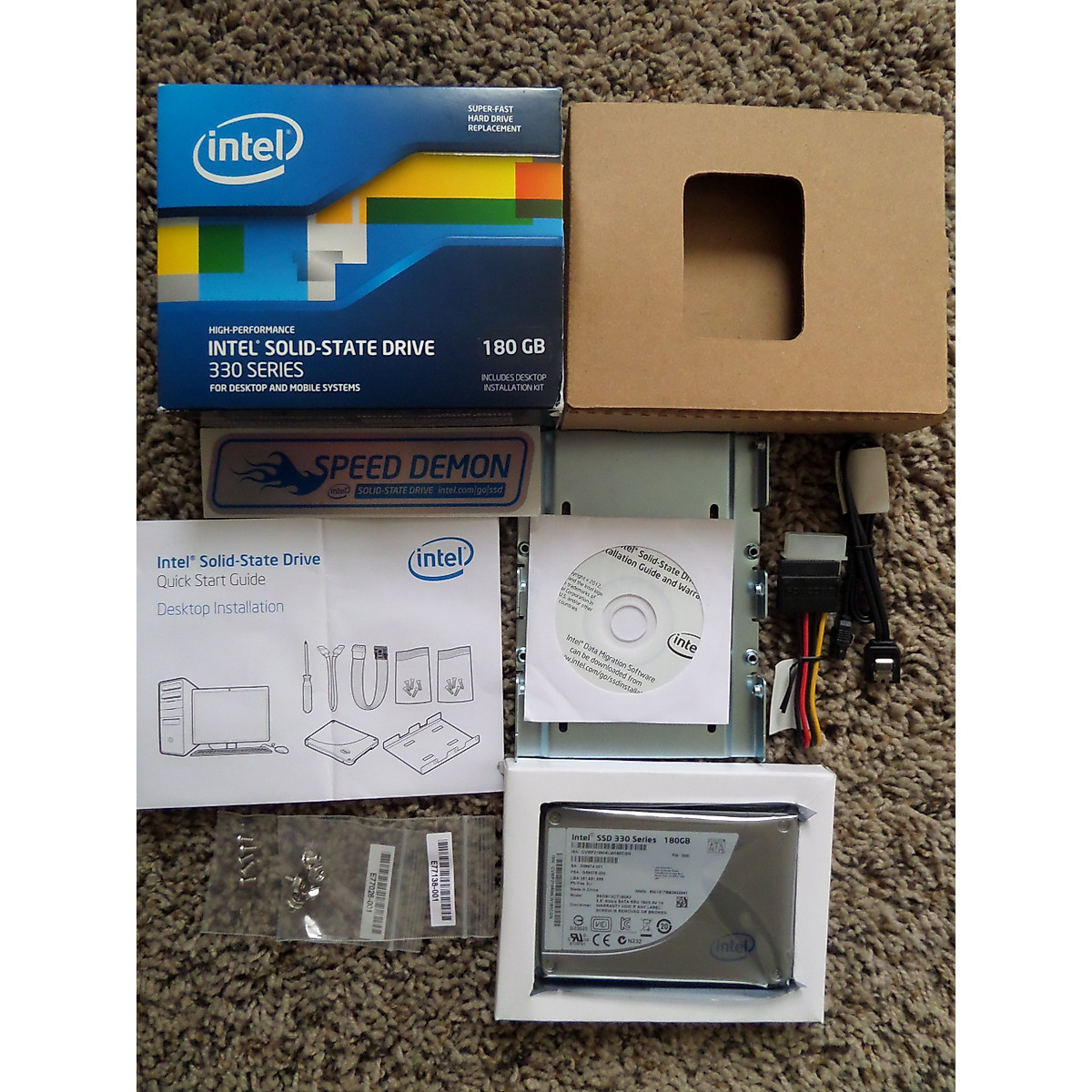 Intel 330 Series Solid-State Drive 180 GB SATA 6 Gb/s 2.5-Inch - SSDSC2CT180A3K5