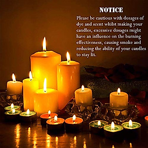 Bulk Candle Wicks 100 Pcs with 60Pcs Candle Wick Stickers and 10 Pcs Wooden Candle Wick Centering Device for Soy Beeswax Candle Making (6inch)